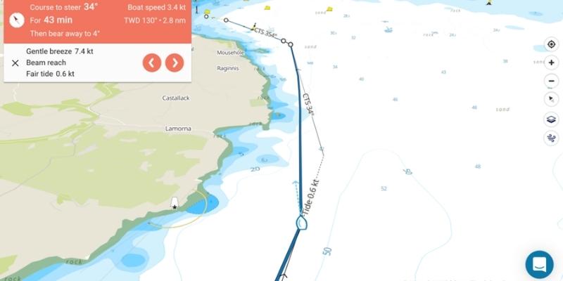 How to plot a course to steer on a nautical chart - savvy navvy
